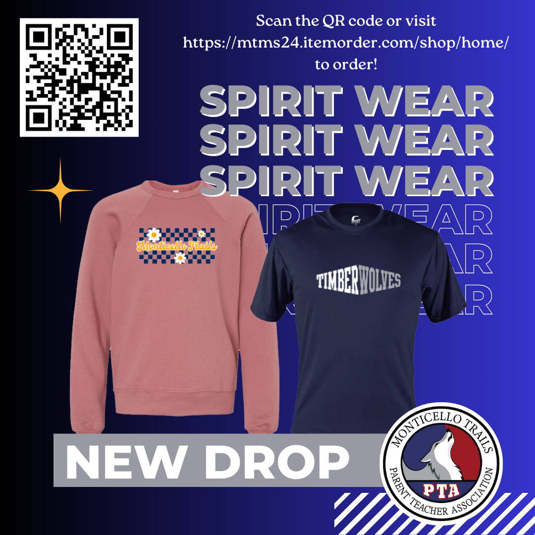 Let’s Order Spirit Wear! – Monticello Trails Middle School PTA